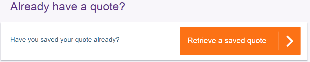 Quotes for new Swiftcover Home Insurance policies